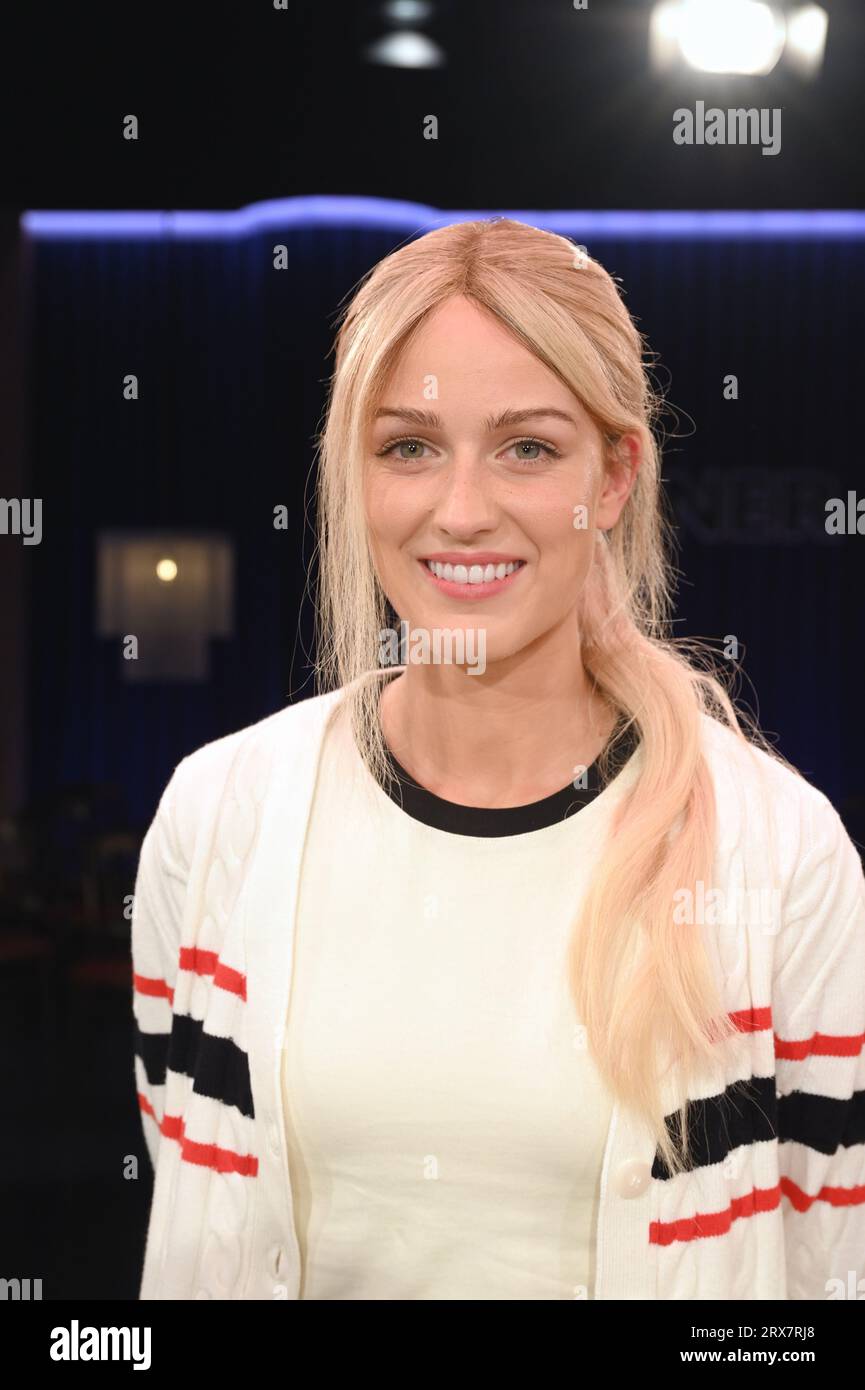 Cologne, Germany. 22nd Sep, 2023. Farmer Marie Hoffmann, she is also ...