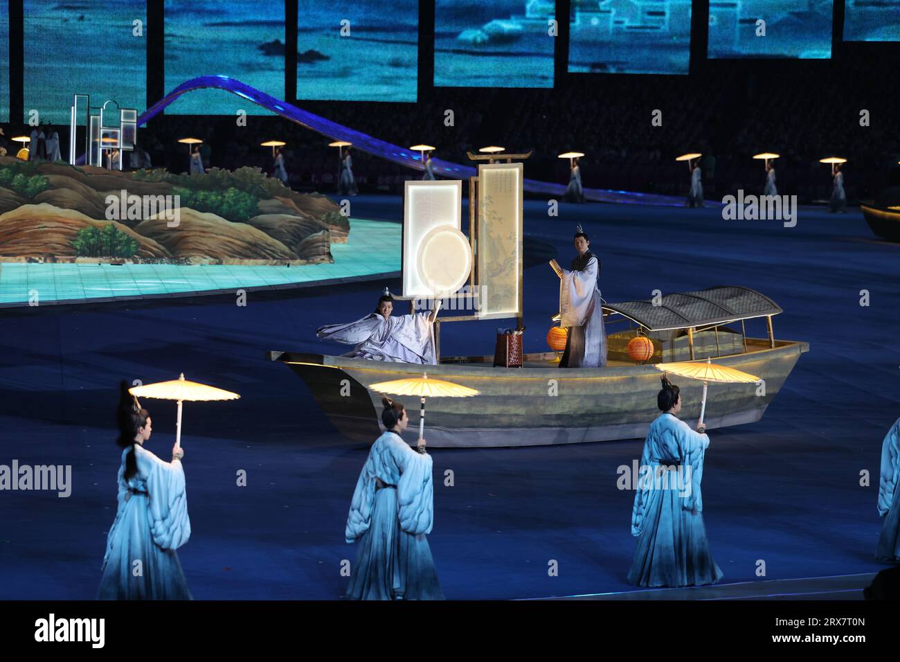 Hangzhou, Zhejiang, China. 23rd Sep, 2023. The 19th Asian Games kicked ...
