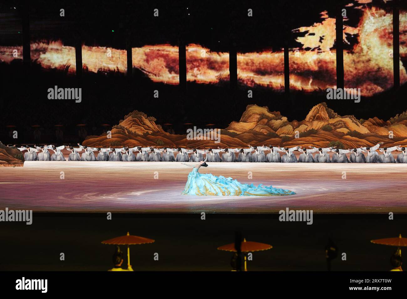 Hangzhou, Zhejiang, China. 23rd Sep, 2023. The 19th Asian Games kicked ...