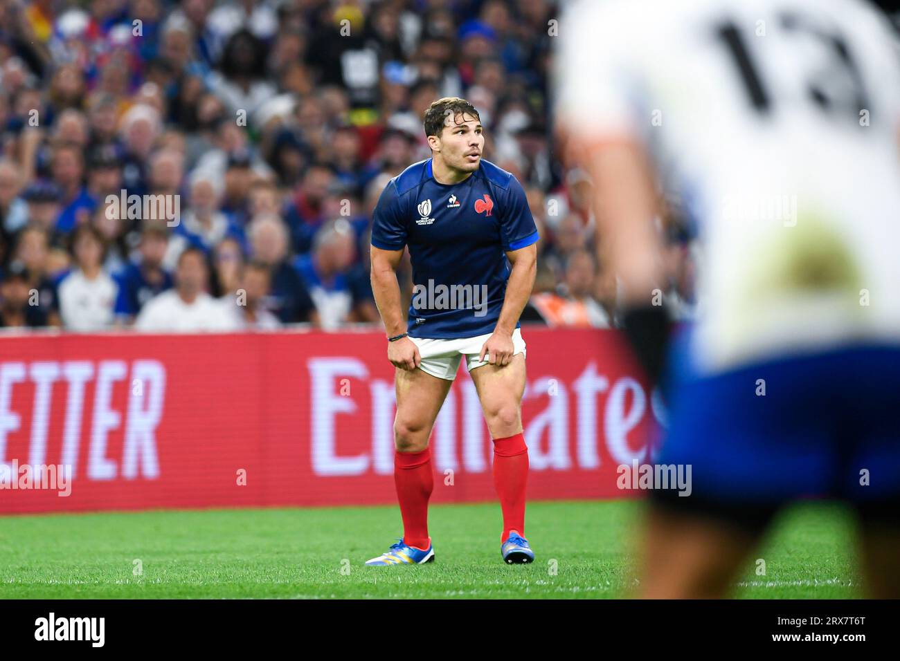 Antoine Dupont during the Rugby union World Cup RWC 2023, Pool A match ...