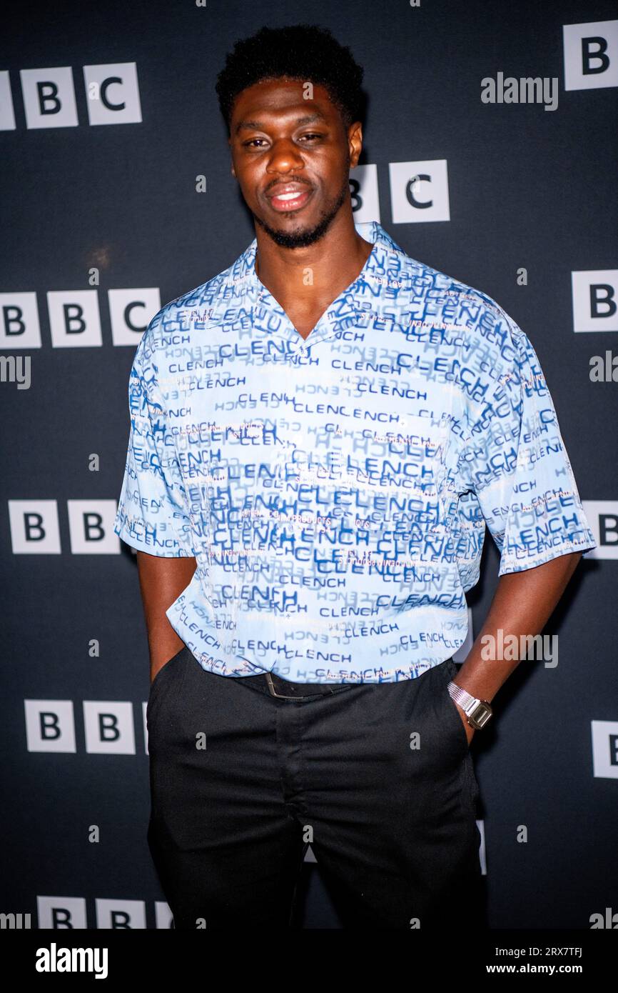 Daniel Larka attends The Premiere Screening of BBC Drama Series ...