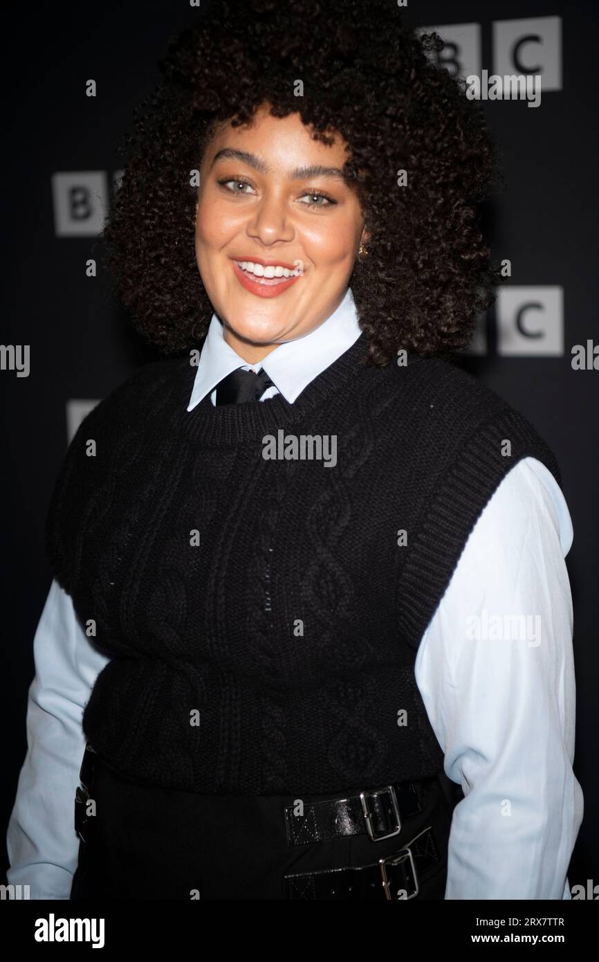 Izuka Hoyle attends The Premiere Screening of BBC Drama Series 'Boiling ...