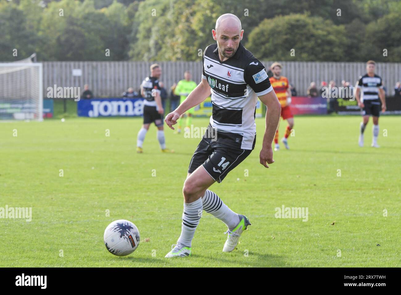 Darlington FC Will Hatfield during the Vanarama National League North ...