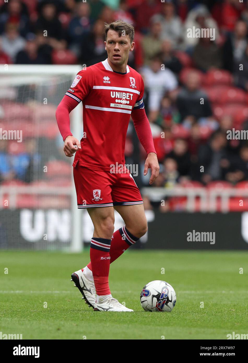 Jonny Howson of Middlesbrough in action during the Sky Bet Championship ...