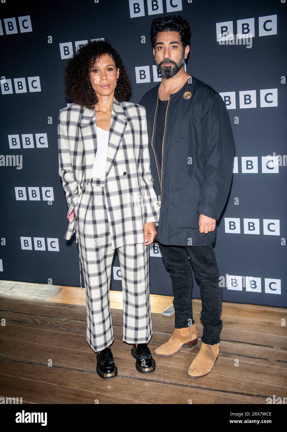 Vinette Robinson Ray Panthaki Attends The Premiere Screening Of Bbc