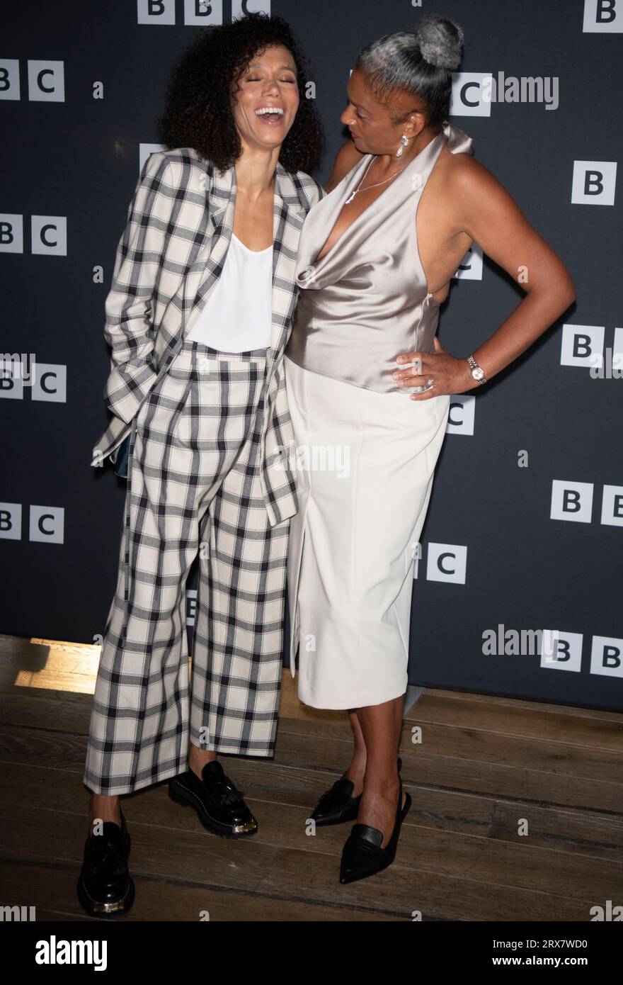 Vinette Robinson, Cathy Tyson attends The Premiere Screening of BBC ...