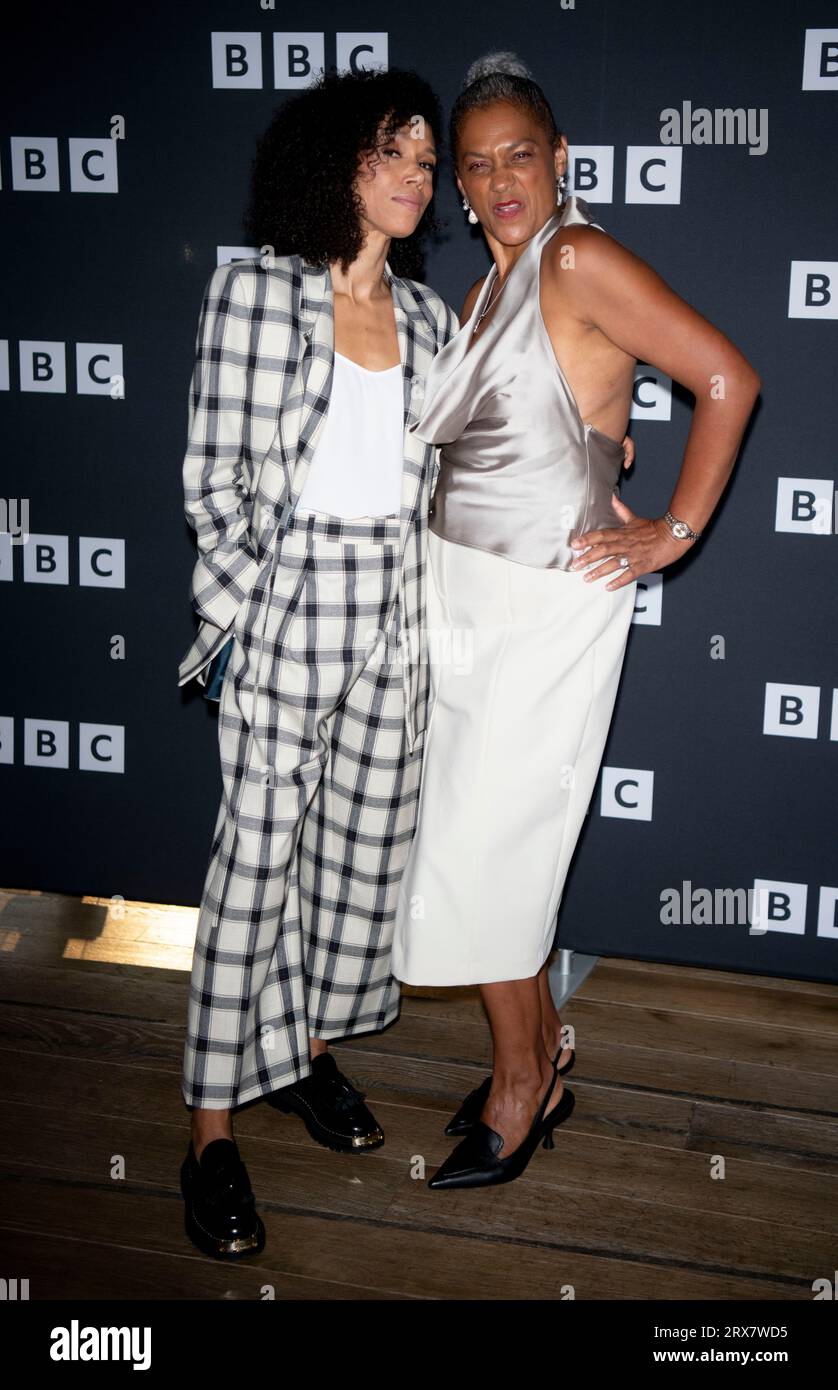 Vinette Robinson, Cathy Tyson attends The Premiere Screening of BBC ...