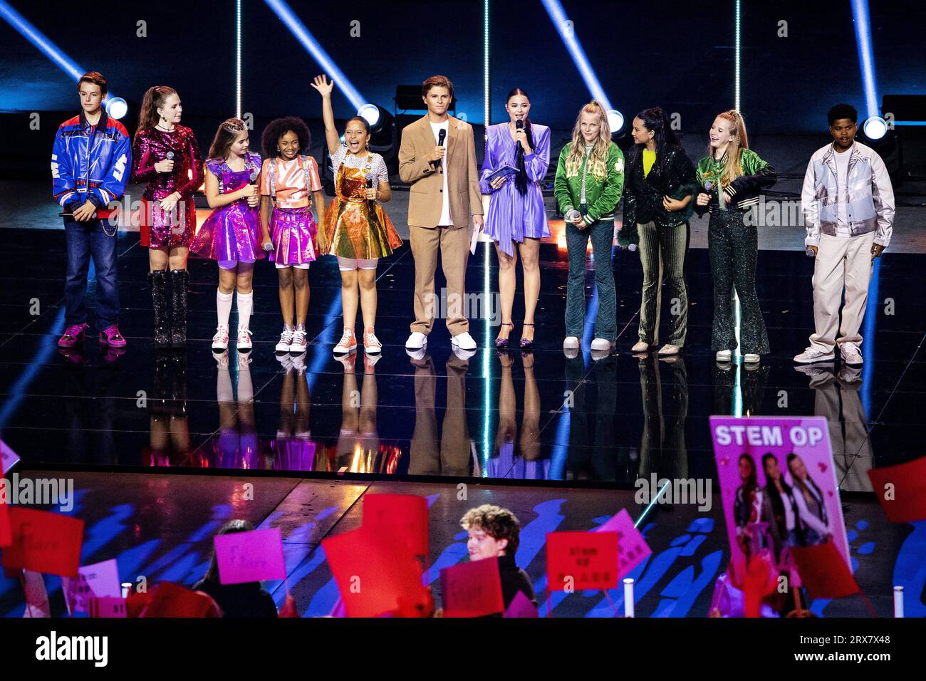 ROTTERDAM - The final of the Junior Song Contest in Rotterdam Ahoy. The ...