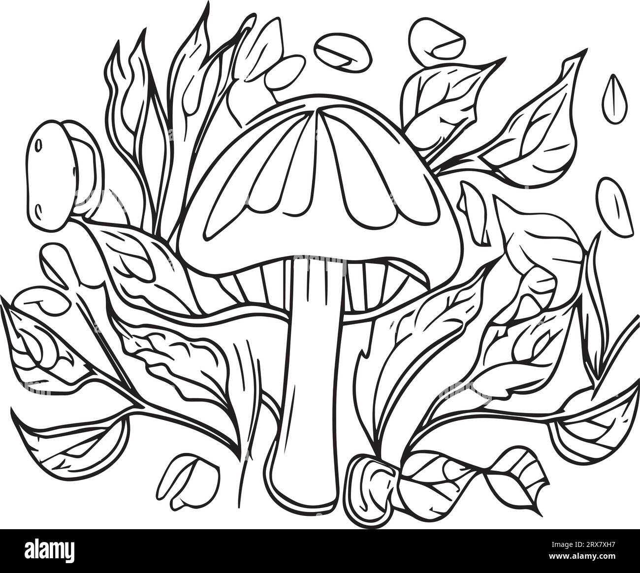 Coloring gardening Cut Out Stock Images & Pictures - Alamy