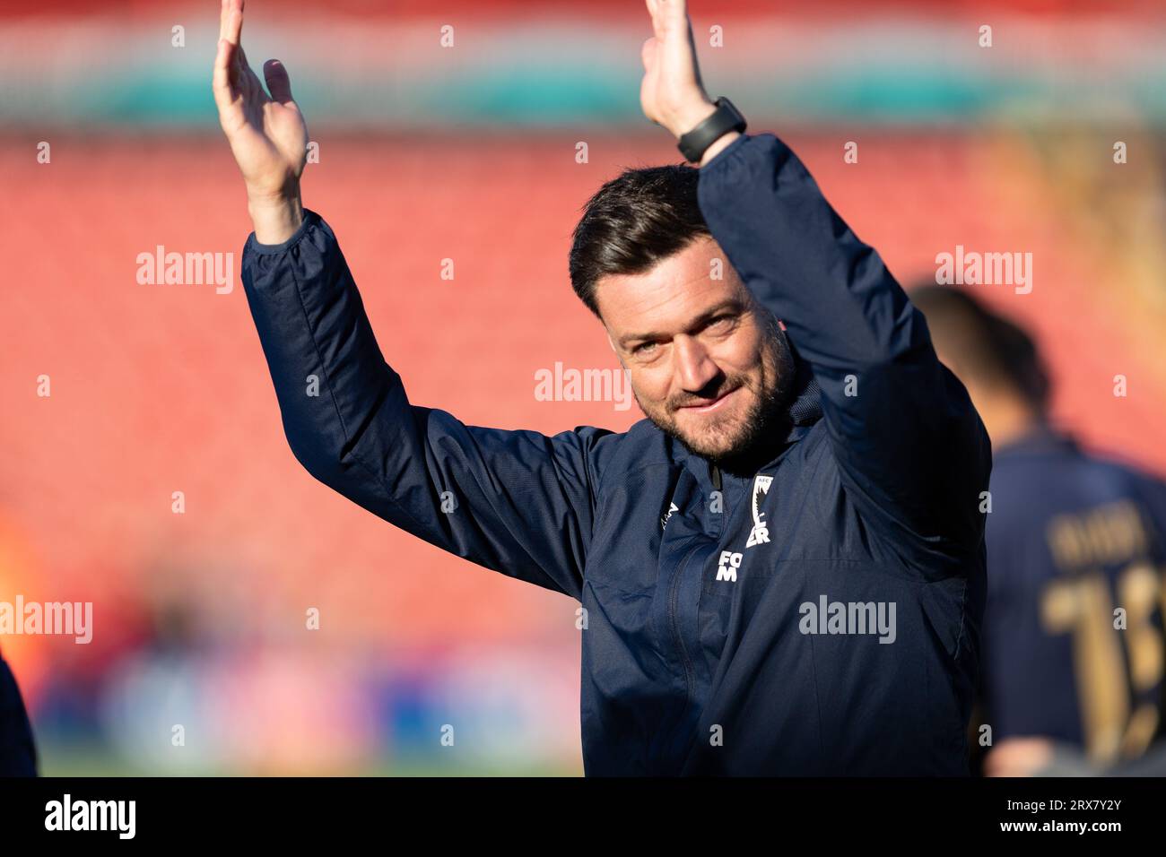 Johnnie jackson afc wimbledon hi-res stock photography and images - Alamy