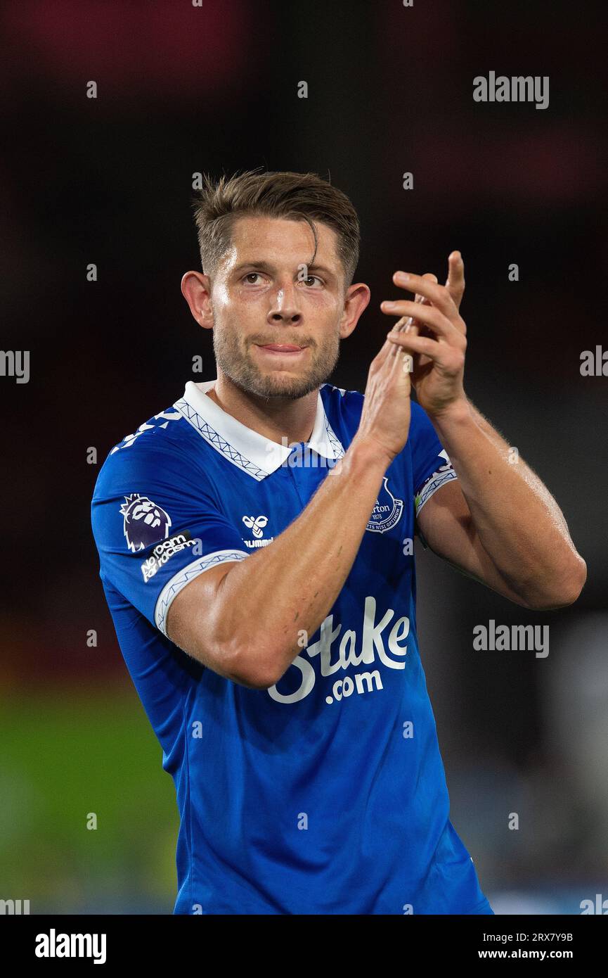 James tarkowski celebrates hi-res stock photography and images - Alamy
