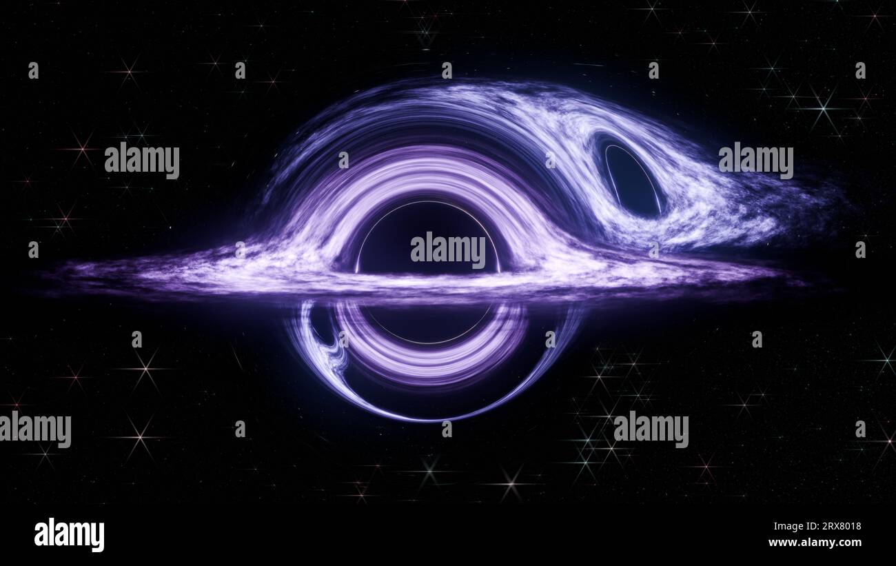 Gravitational Lensing by Two Black Holes in Space - Scientific 3D ...