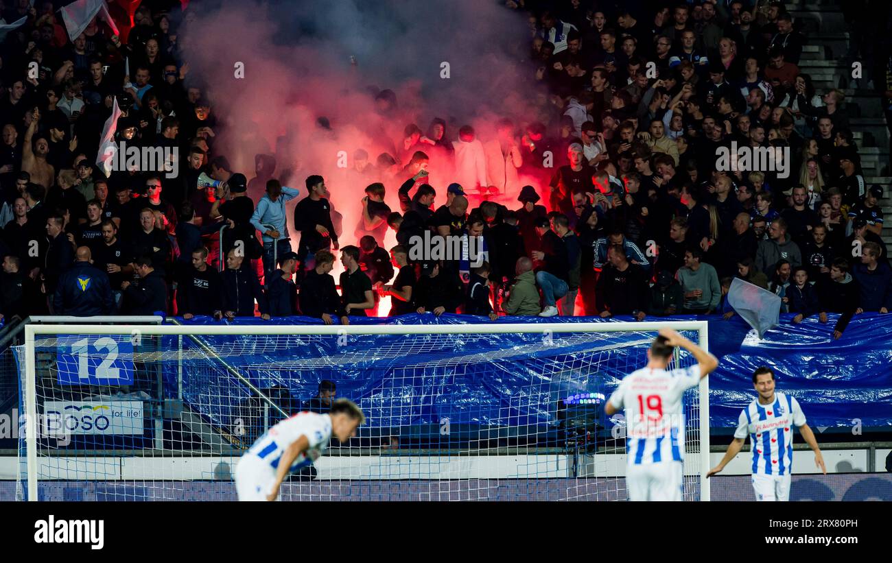HEERENVEEN - atmospheric image during the Dutch premier league match ...