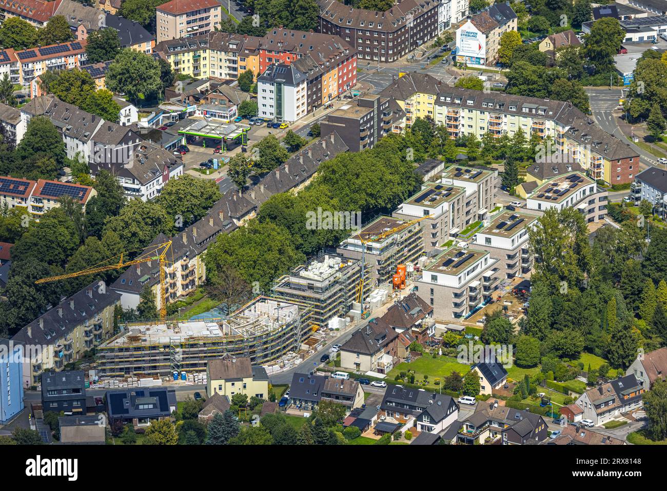 Construction site with new residential buildings am westbach hi-res stock photography and images ...