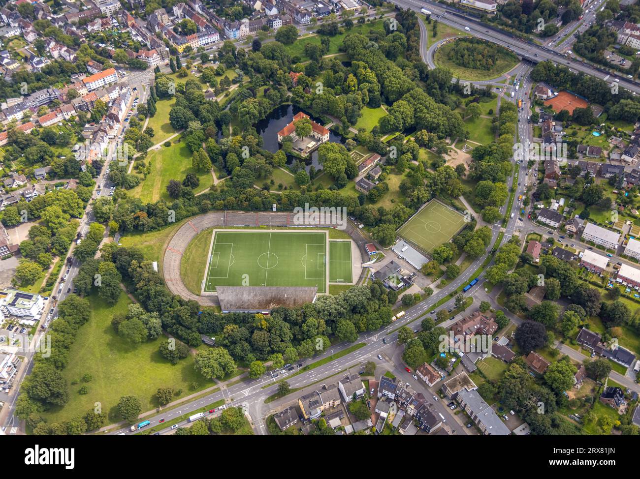 Stadium at strunkede castle hi-res stock photography and images - Alamy
