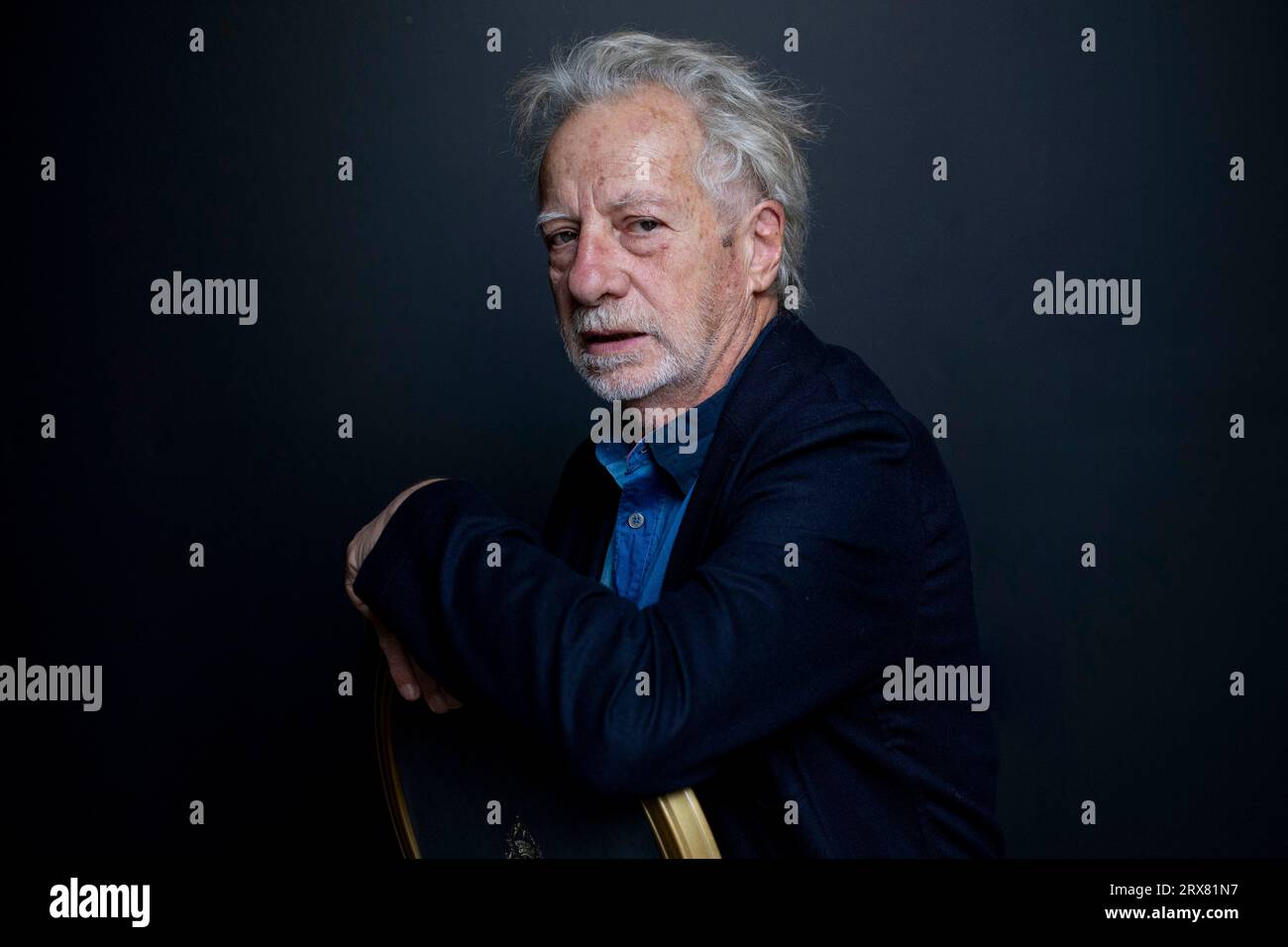 San Sebastian, Spain. 23rd Sep, 2023. Javier Mariscal poses during the ...