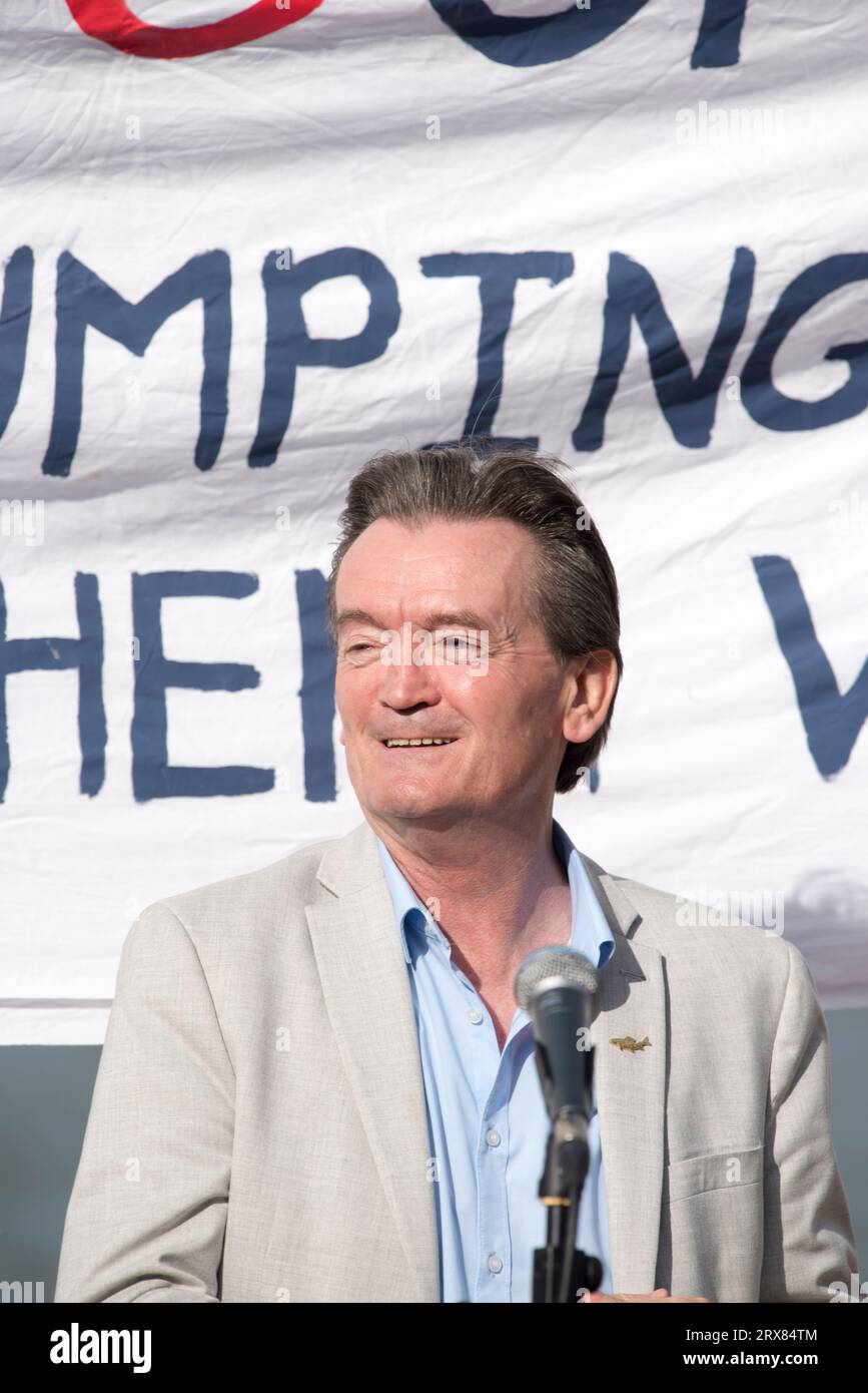 Whitstable, Kent, UK. 23 September, 2023. Feargal Sharkey singer from ...