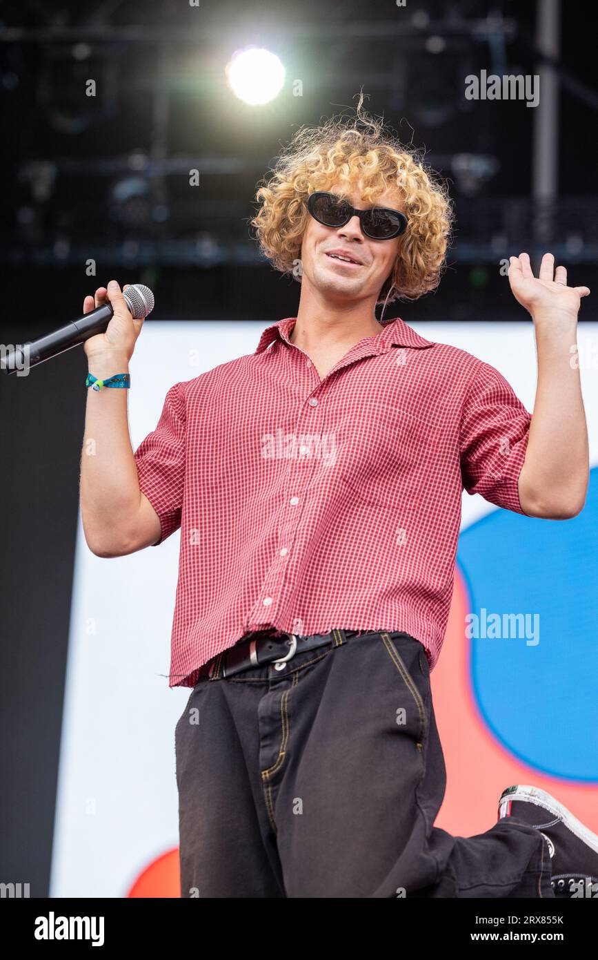 Las Vegas, USA. 22nd Sep, 2023. Dawson Daugherty of Almost Monday ...