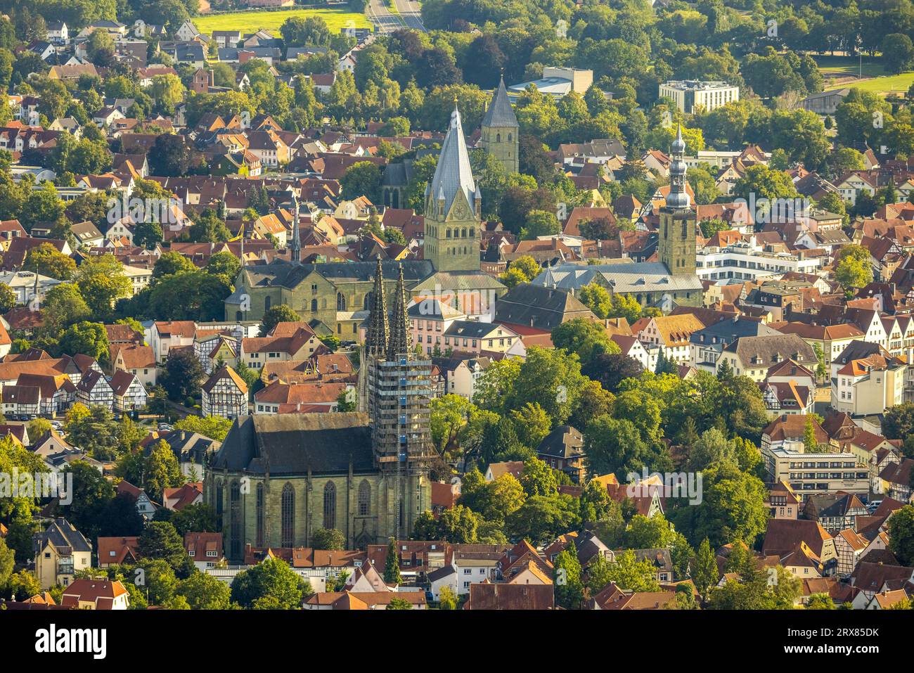 St petri alde kerke and sankt pauli church hi-res stock photography and ...
