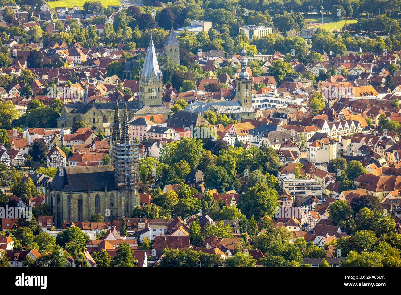 St petri alde kerke and sankt pauli church hi-res stock photography and ...
