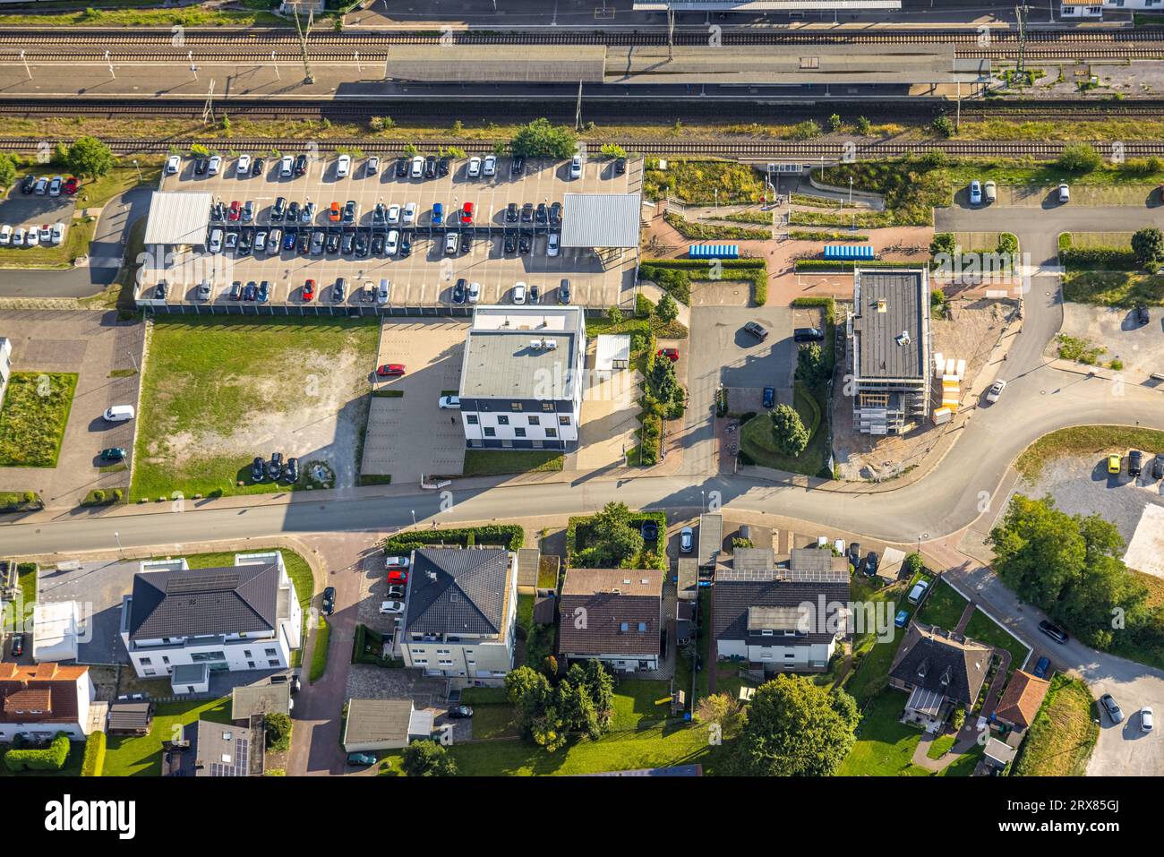 Parking lots at soest train station hi-res stock photography and images ...