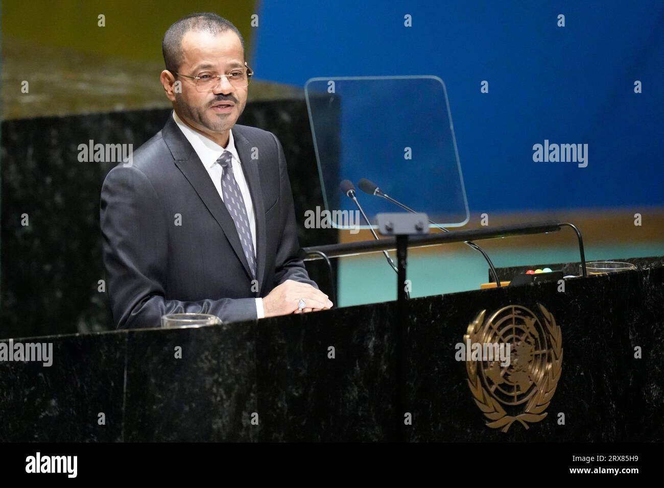 Oman's Foreign Minister Sayyid Badr bin Hamad bin Hamood Albusaidi ...