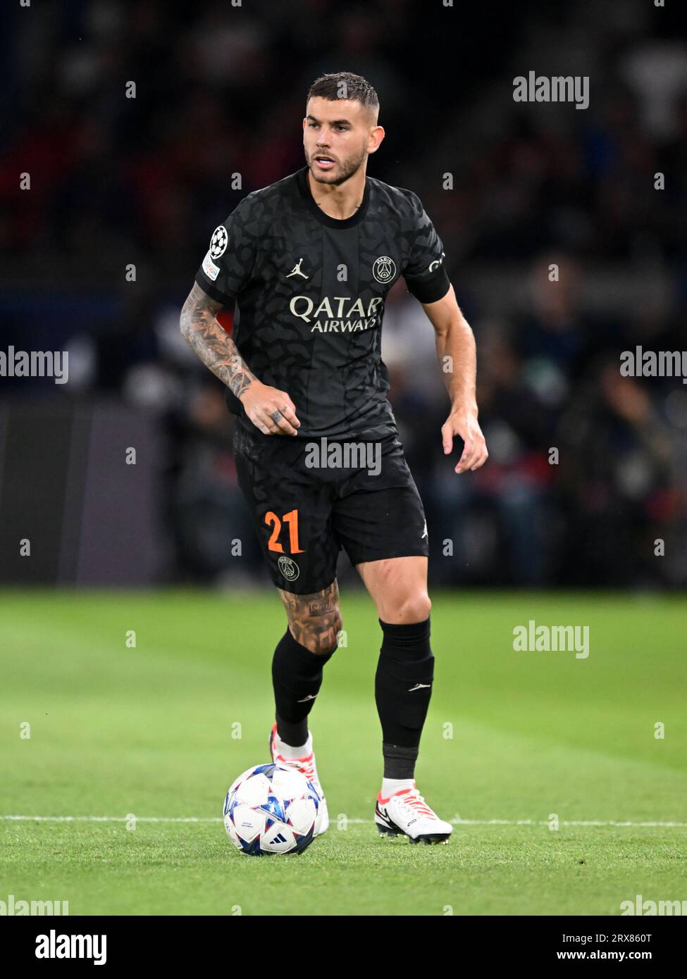 PARIS - Lucas Hernandez of Paris Saint-Germain during the UEFA ...