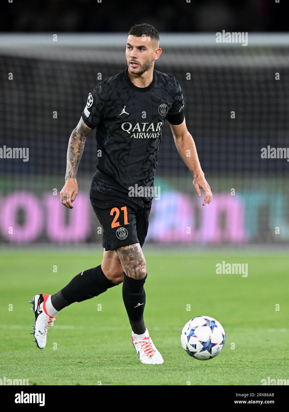 PARIS - Lucas Hernandez of Paris Saint-Germain during the UEFA ...