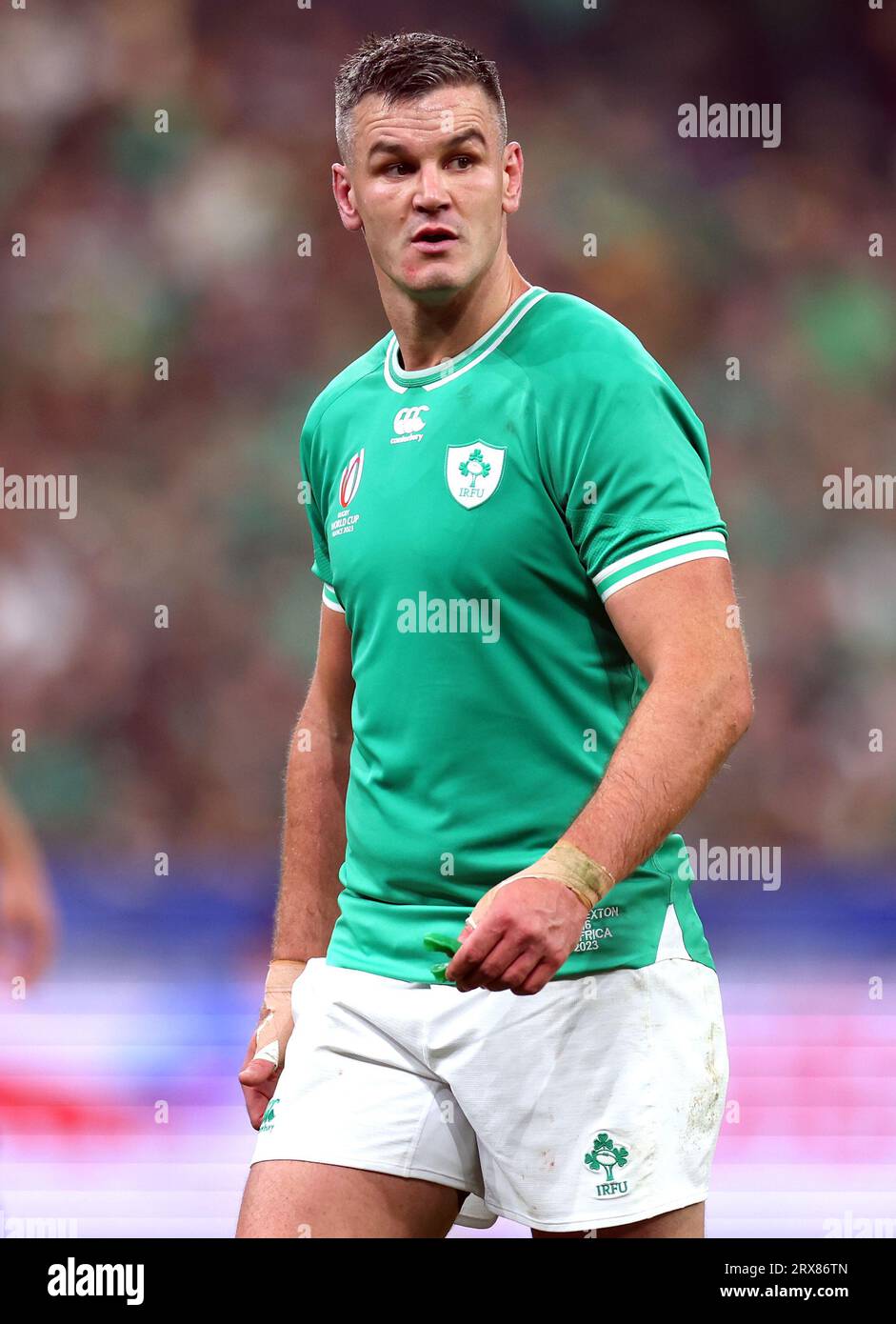 Irelands Jonathan Sexton During The Rugby World Cup 2023 Pool B Match