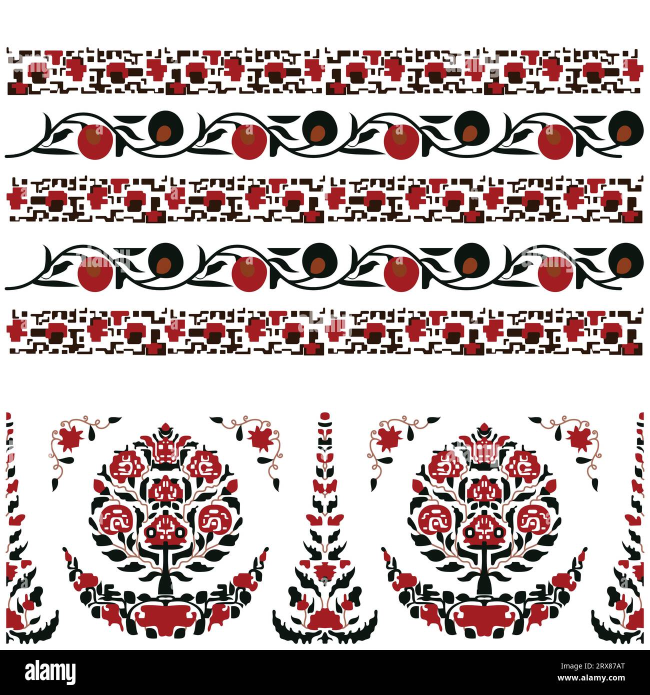 Foliage majestic Stock Vector Images - Alamy