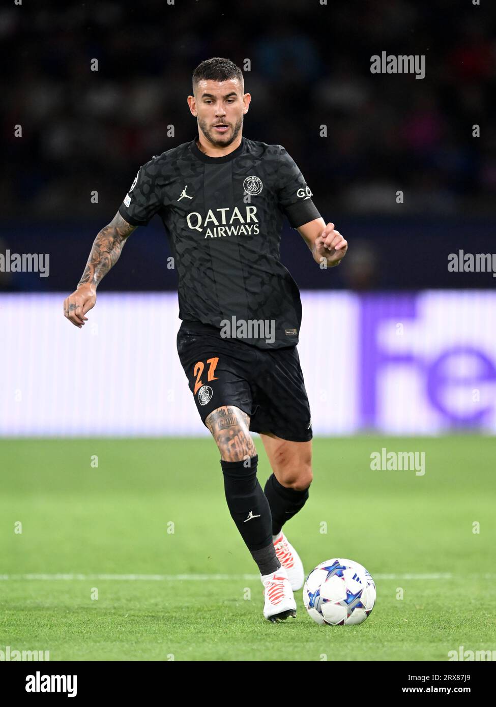 PARIS - Lucas Hernandez of Paris Saint-Germain during the UEFA ...