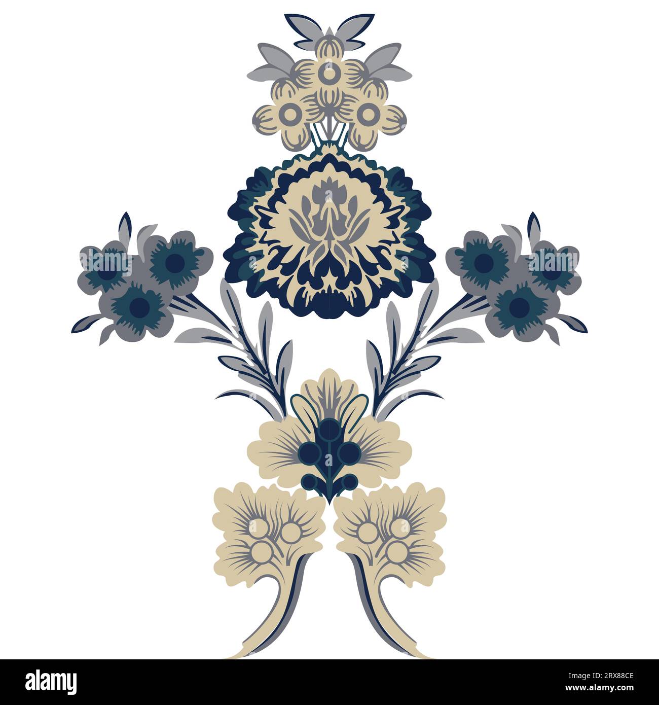 The flowers a flower at cross Cut Out Stock Images & Pictures - Alamy