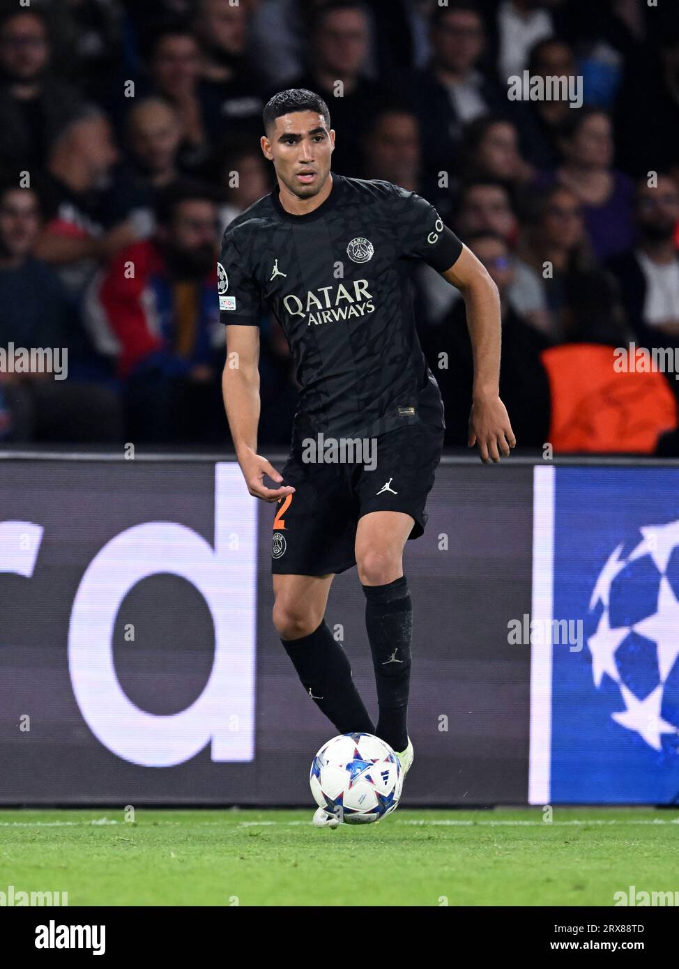 PARIS - Achraf Hakimi of Paris Saint-Germain during the UEFA Champions ...