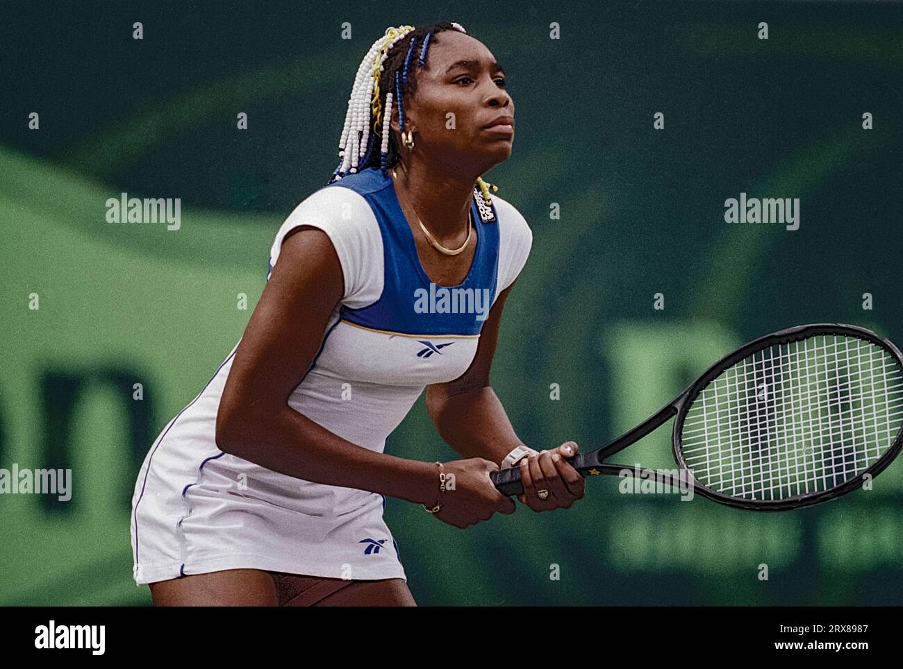Venus Williams at the 1998 Lipton Tennis Championships Stock Photo - Alamy