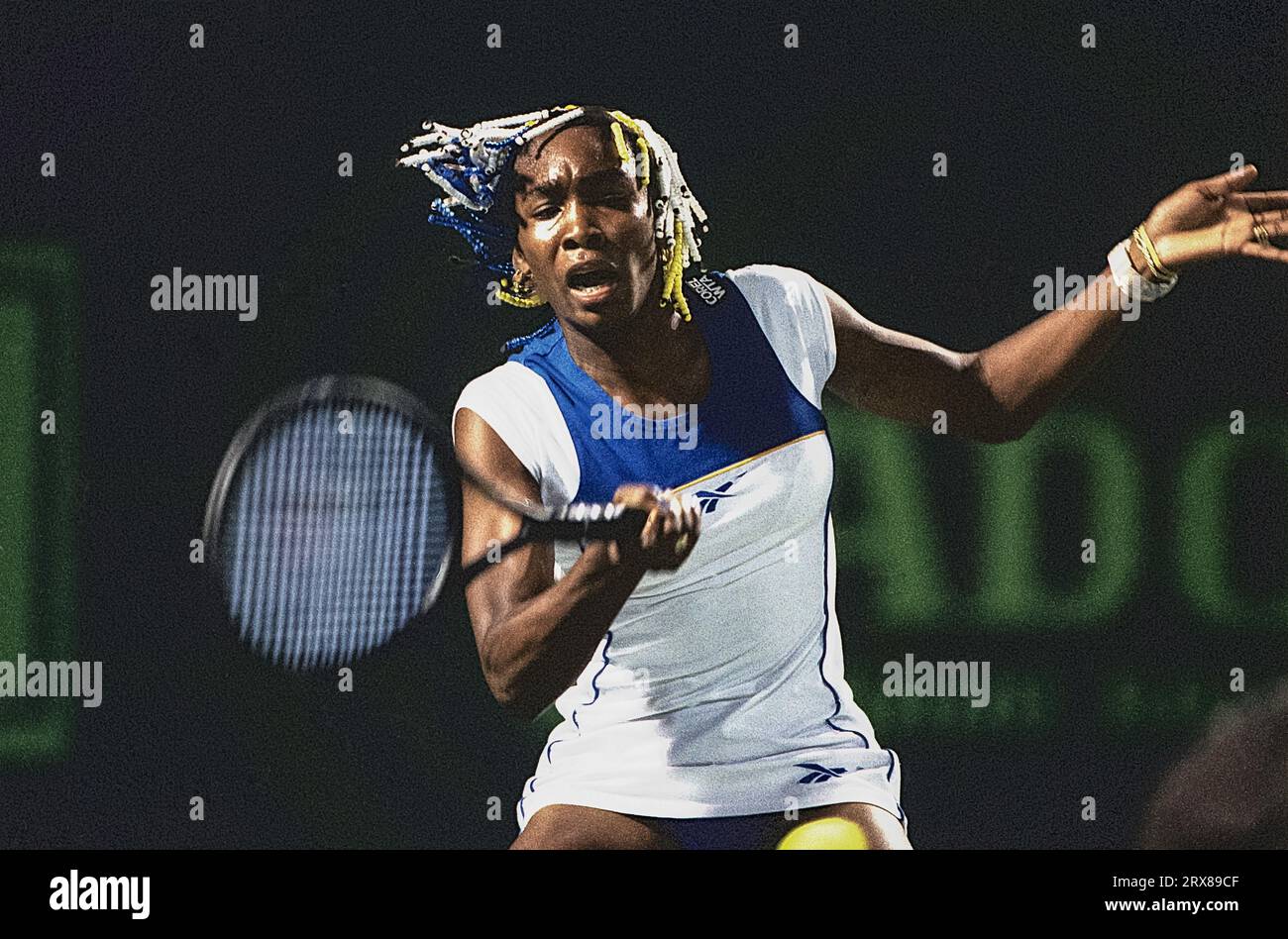 Venus Williams at the 1998 Lipton Tennis Championships Stock Photo - Alamy