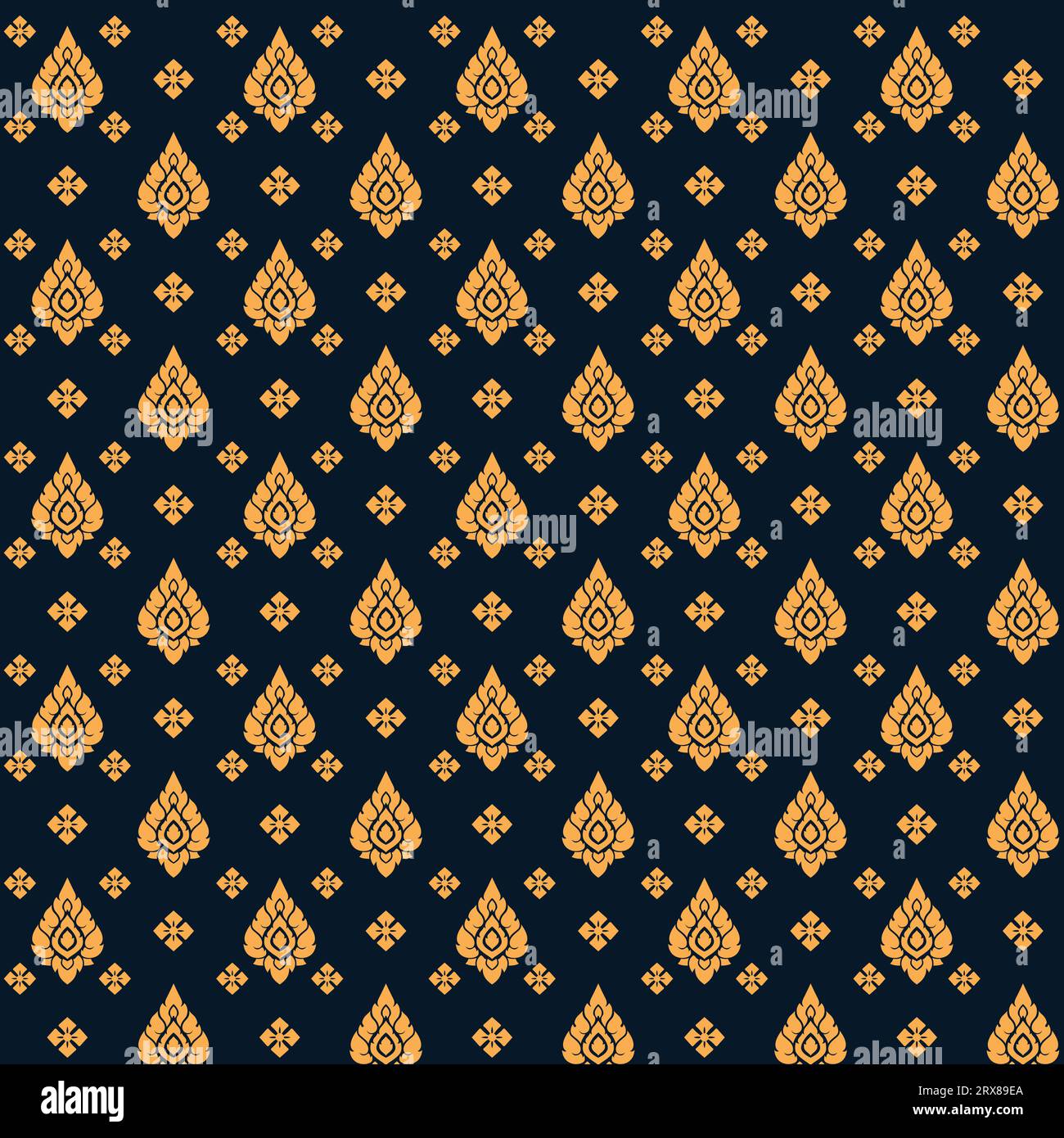 An elegant and sophisticated gold and black seamless repeated pattern ...