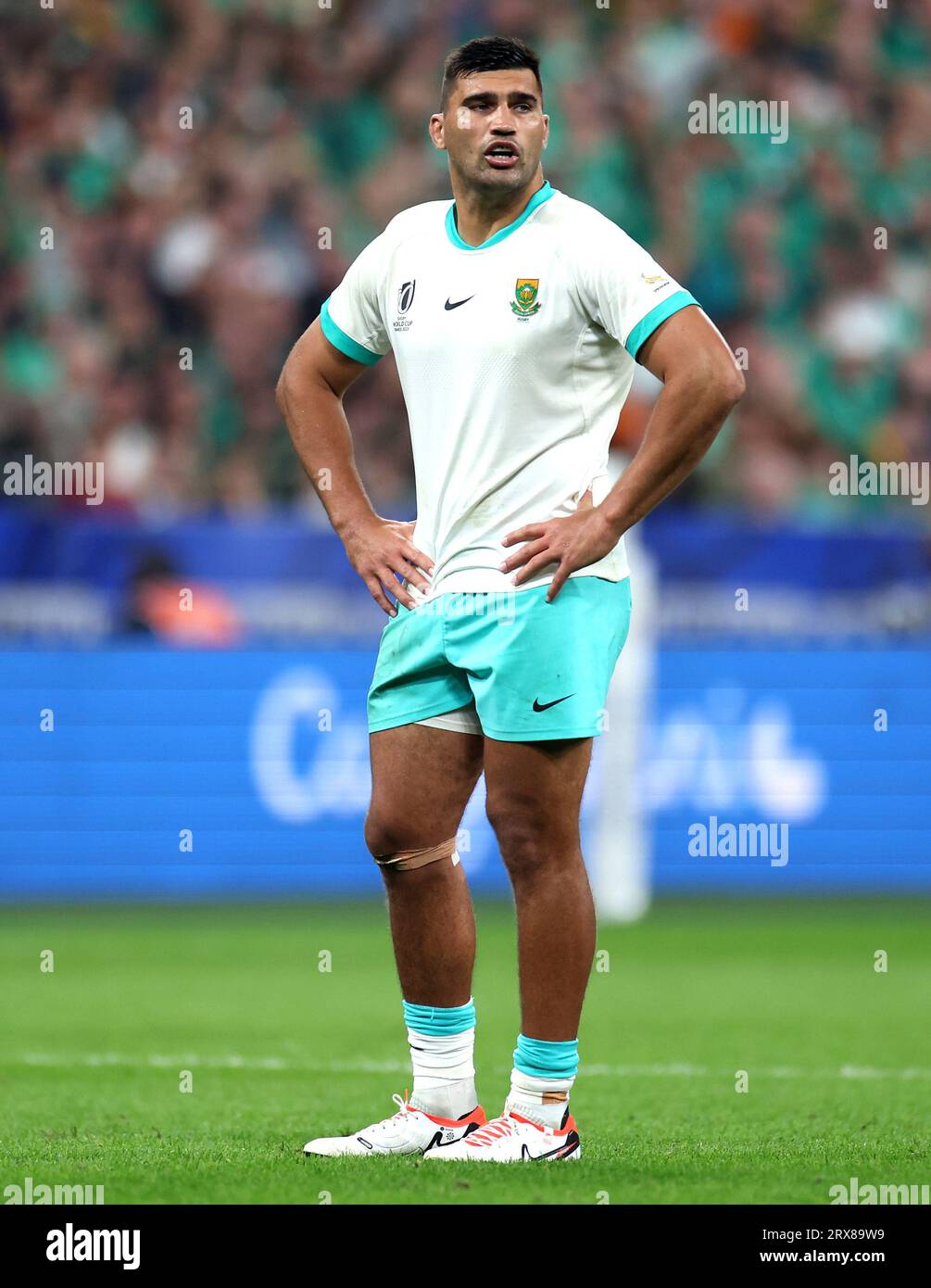 South Africa's Damian De Allende during the Rugby World Cup 2023, Pool ...