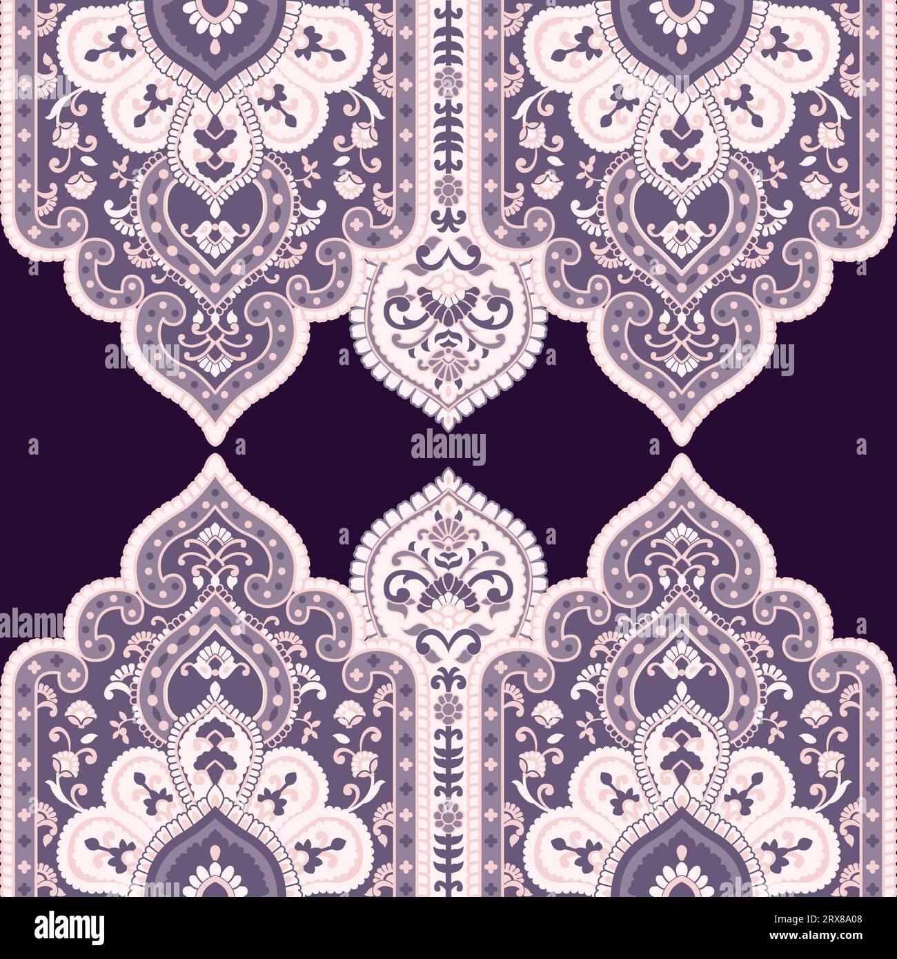 Seamless pattern border hi-res stock photography and images - Alamy