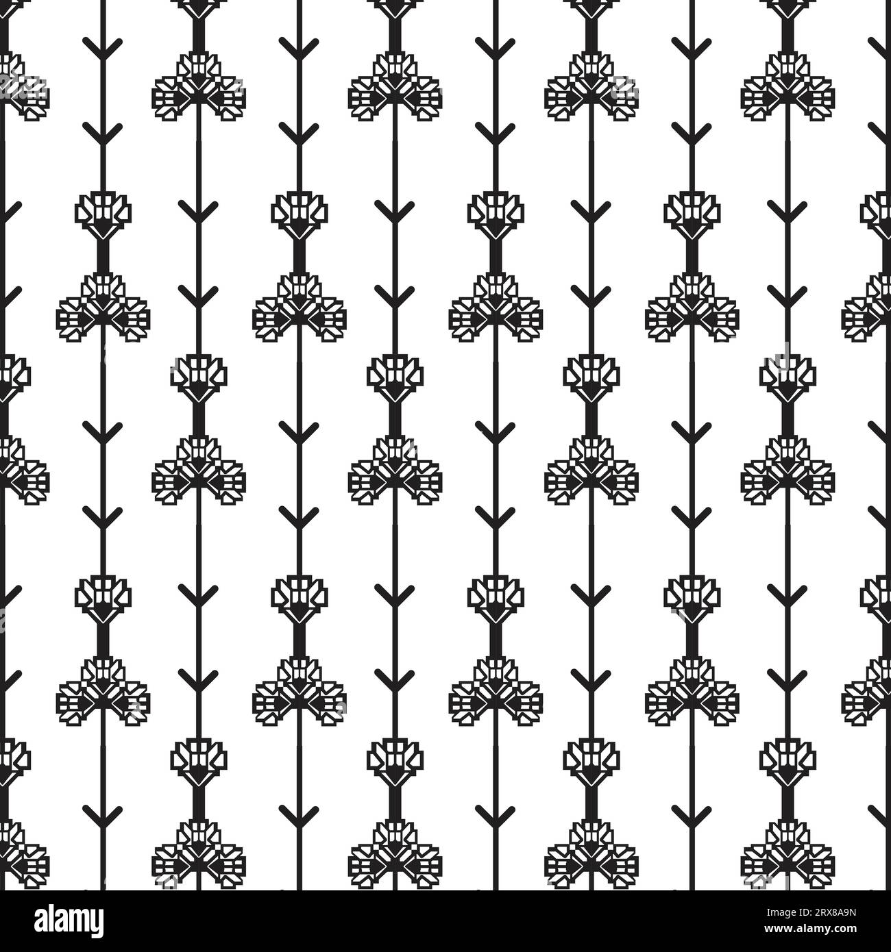 Repeated motif Black and White Stock Photos & Images - Alamy