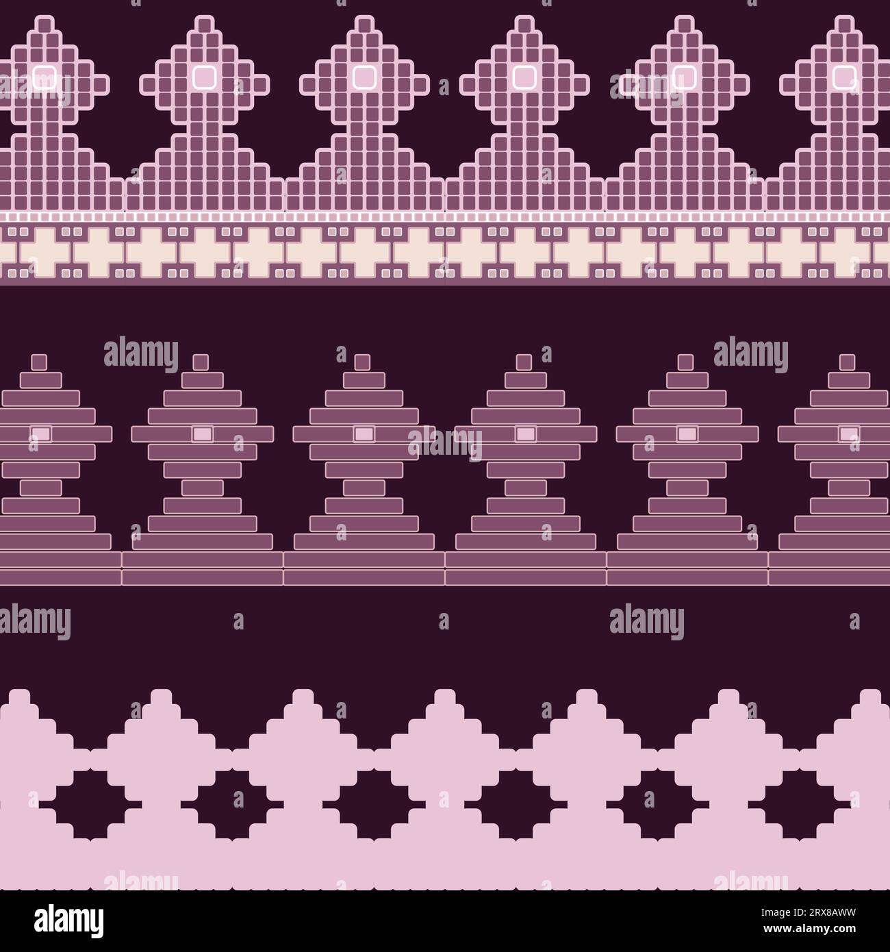 Repeated seamless pattern hi-res stock photography and images - Alamy