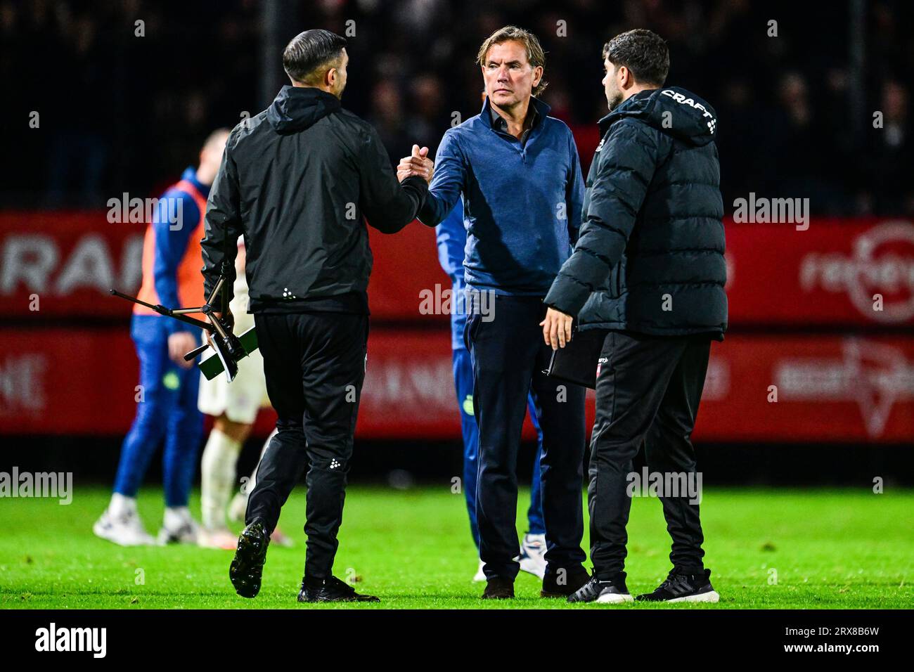 ALMERE - Almere City FC coach Alex Pastoor during the Dutch Eredivisie ...