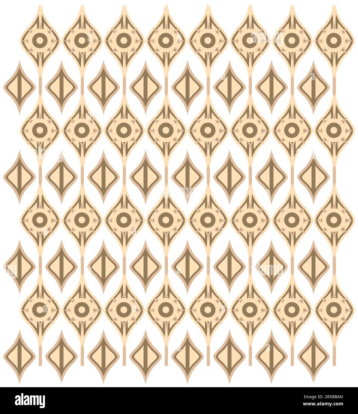 Intricate pattern of various shapes Cut Out Stock Images & Pictures - Alamy