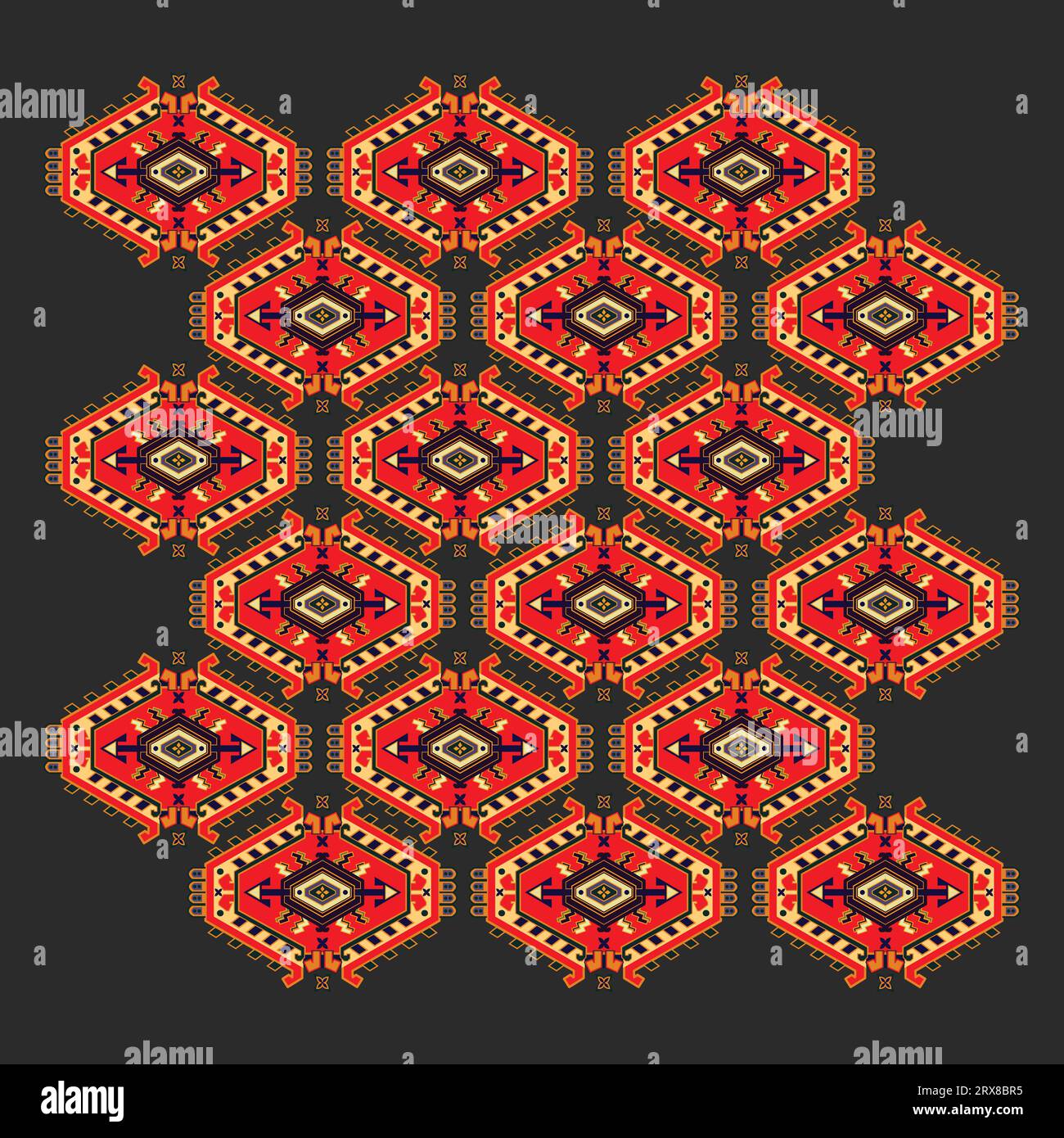 Striking red eye pattern hi-res stock photography and images - Alamy