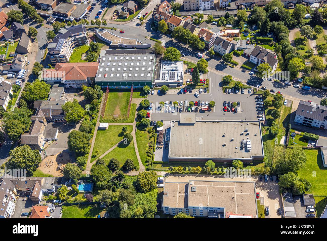 Stockum sports hall and harkort school hi-res stock photography and ...
