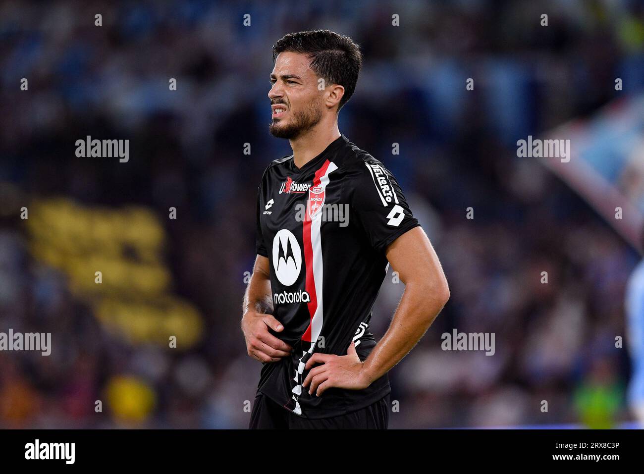 Rome, Italy. 23rd Sep, 2023. Andrea Carboni of AC Monza looks on during ...