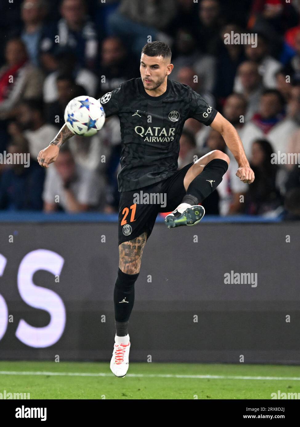 PARIS - Lucas Hernandez of Paris Saint-Germain during the UEFA ...