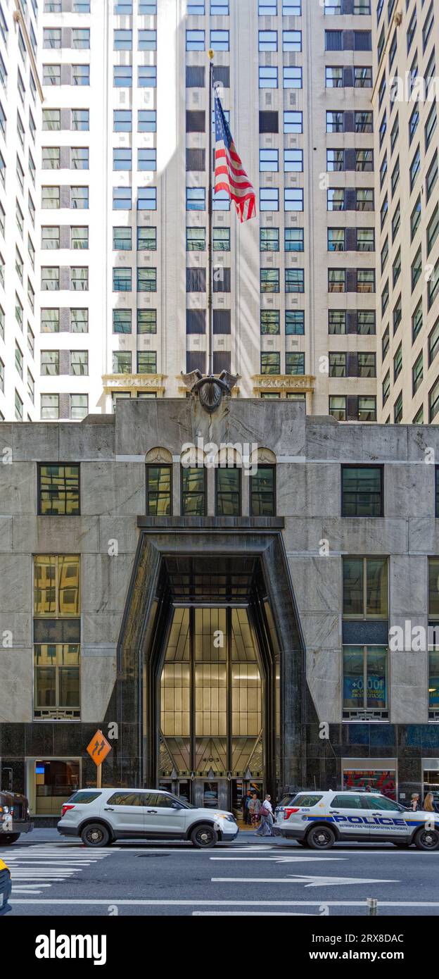 Chrysler Building, an Art Deco icon of New York skyscrapers, is a ...