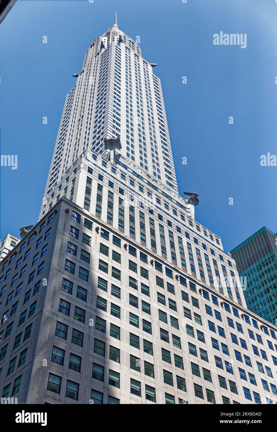 Chrysler Building, an Art Deco icon of New York skyscrapers, is a ...