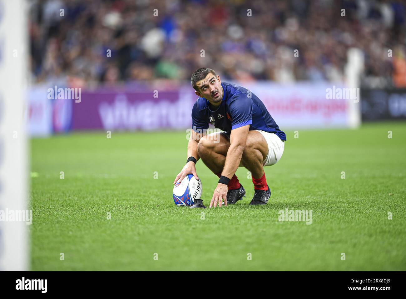 Thomas Ramos during the Rugby union World Cup XV RWC Pool A match ...