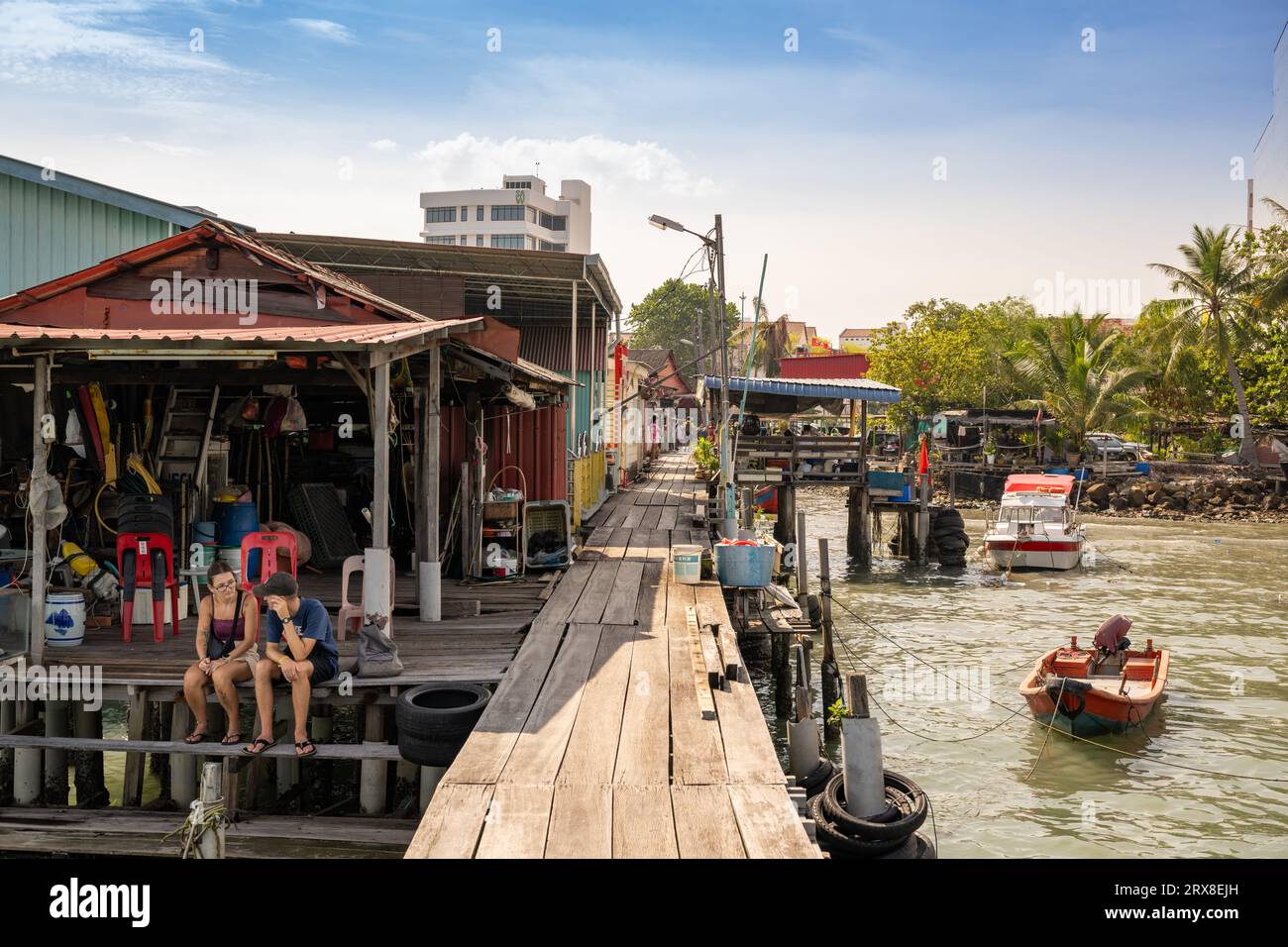 The Lim Jetty,Georgetown, Pulau Pinang, Malaysia Stock Photo - Alamy